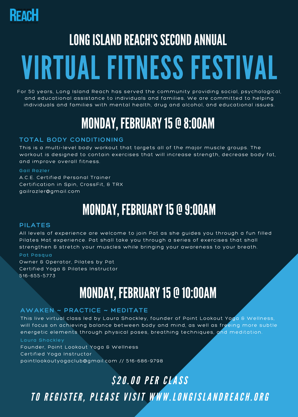 Long Island Reach | Events